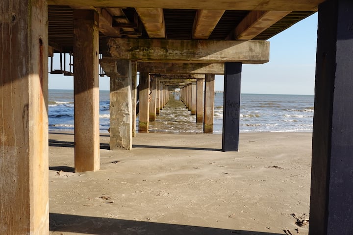 Wavewatch Seawall/midtown/pool/balcony/ Beach - 加爾維斯敦