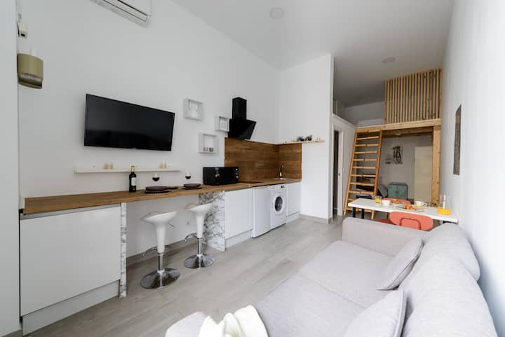 Estudio Moderno A 20 Min Madrid | Parejas | - Leganés