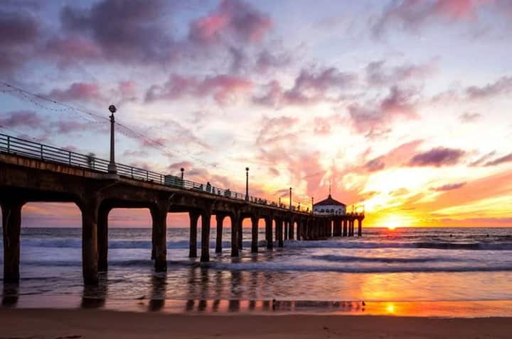 Bright Beach Cottage – 4 Min Walk To Ocean - Manhattan Beach, CA