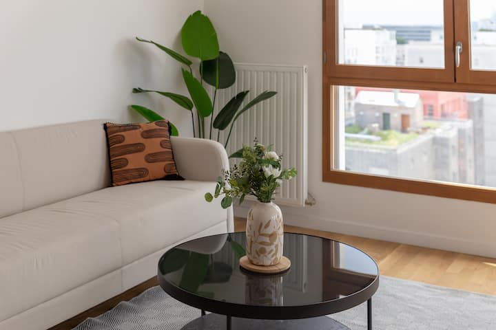 Vue Tour Eiffel – Terrasse, Parking, Rer à Pied - Asnières-sur-Seine