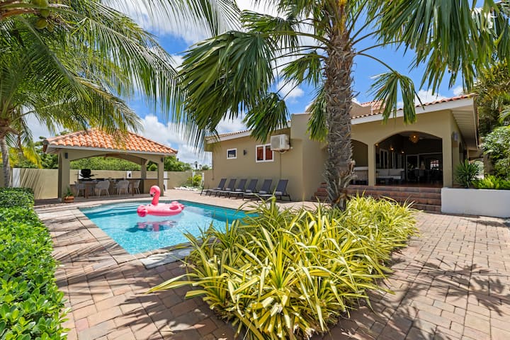 Vakantie Villa - Luxe, Kindvriendelijk & Zwembad - Curaçao