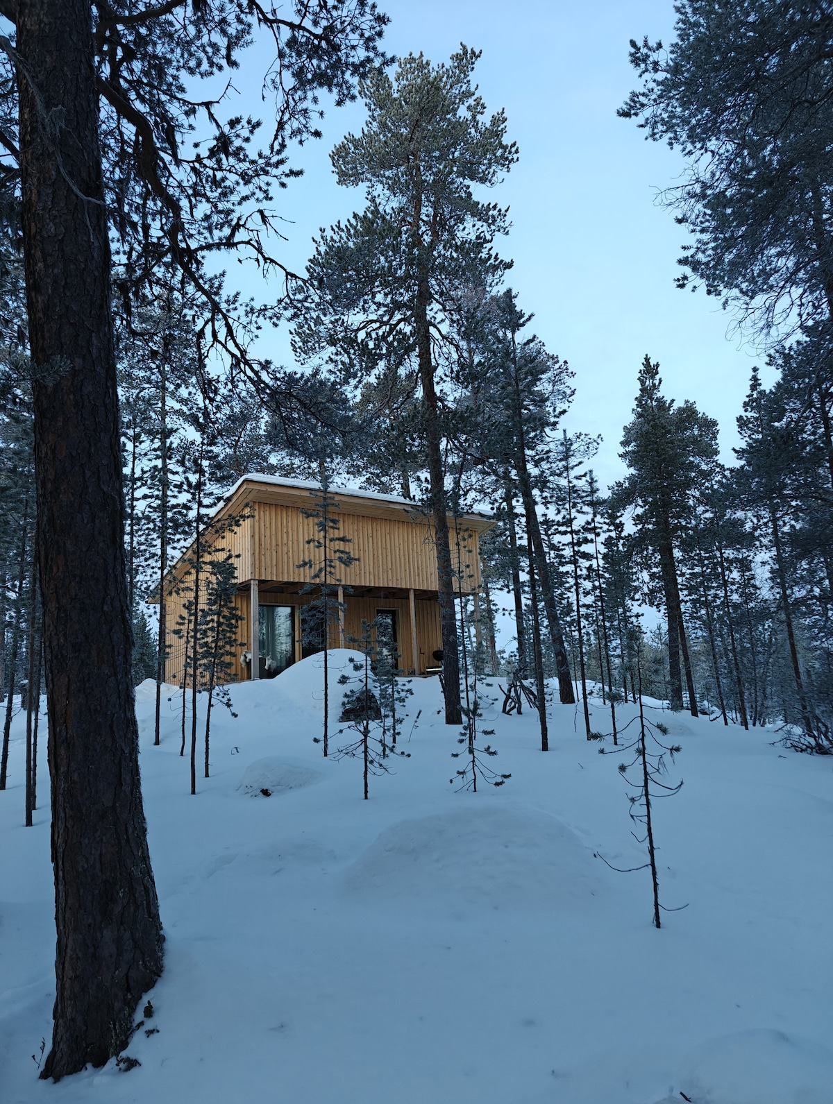 Casa de huéspedes moderna y sauna en el centro de Inari - Cabañas en ...