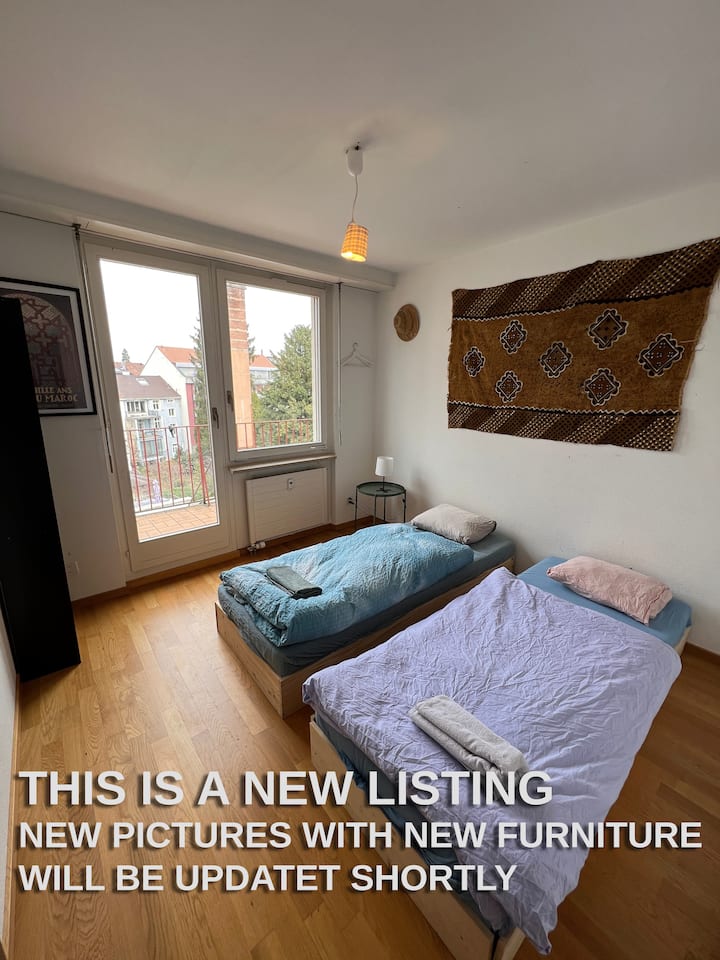 Spacious Room With Quiet Balcony - Basel