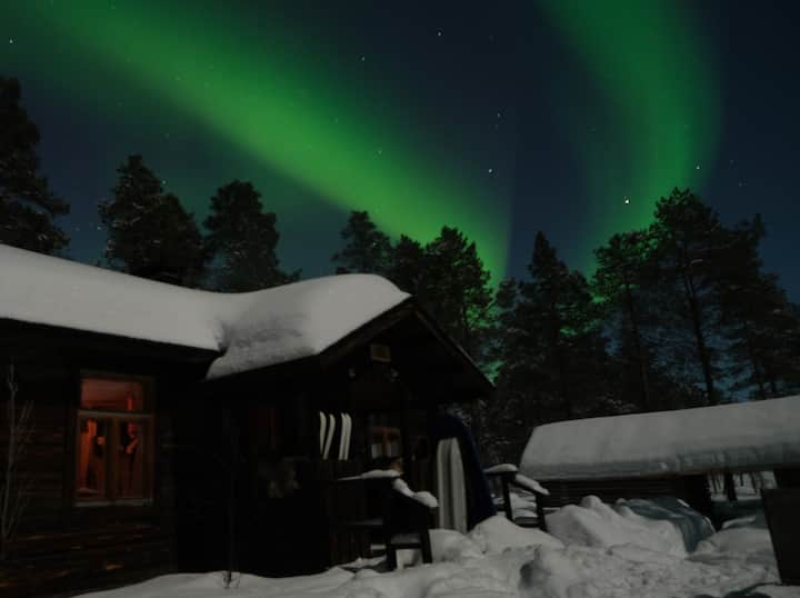 Karhu Mökki, Cabane Et Sauna - Inari