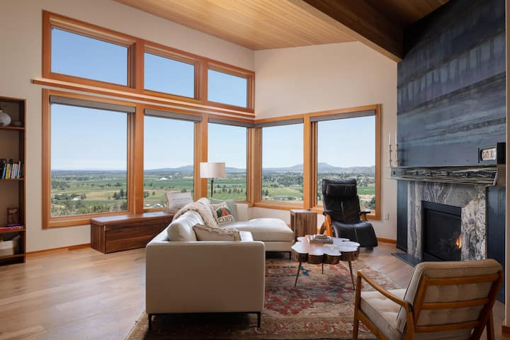 Luxe 4br/3ba • Smith Rock, 9 Peaks, Hot Tub, 10 Ac - Redmond, OR