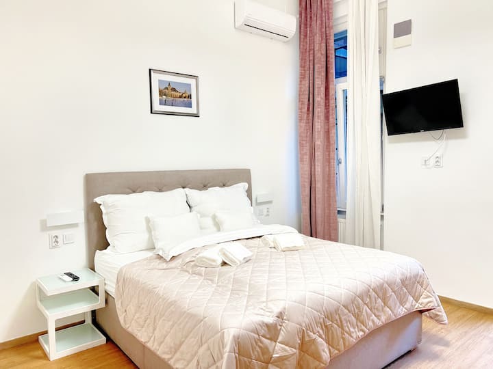 Oasis 184 - Central & Cozy Studio For 2 W/ Ac - Budapest