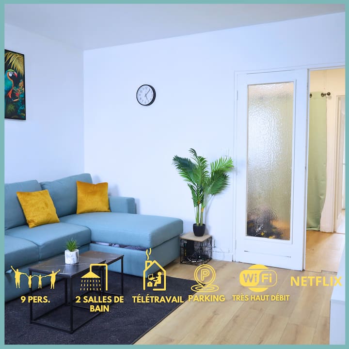 La Pause Franche – Grand, ÉLégant • Centre&calme - Somme