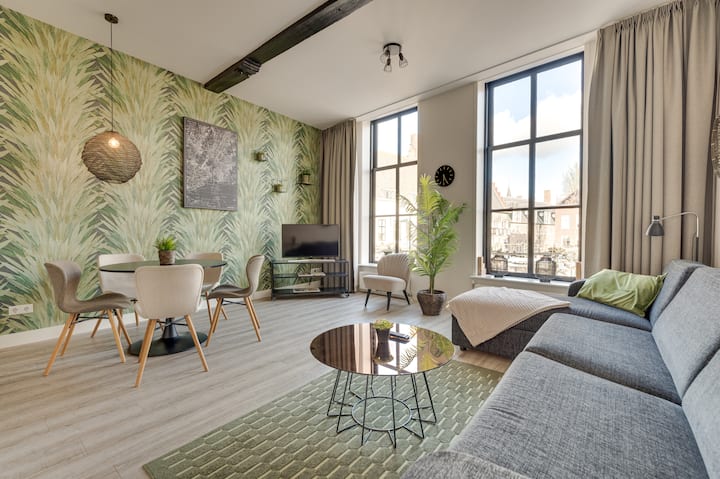 Centraal Gelegen Stadsappartement Met Dakterras - Domburg