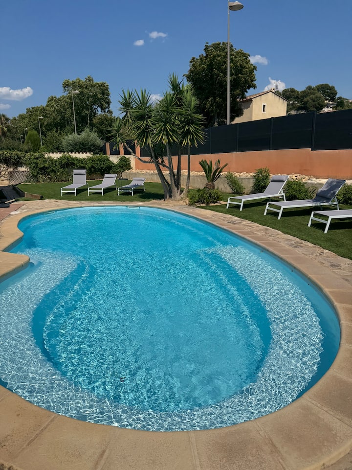 Villa Idéale Entre Plages Et Village - Saint-Cyr-sur-Mer