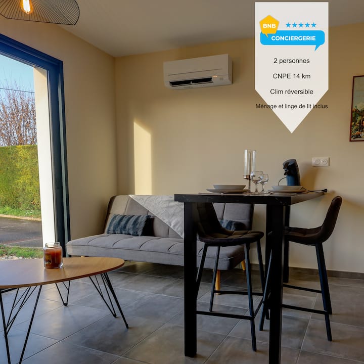 Le Montréal/proche Cnpe/parking/calme/clim - Lagnieu