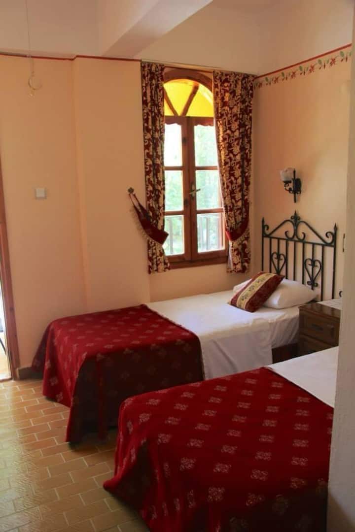 Yakamoz Hotel Traditional Twin Room - Ölüdeniz