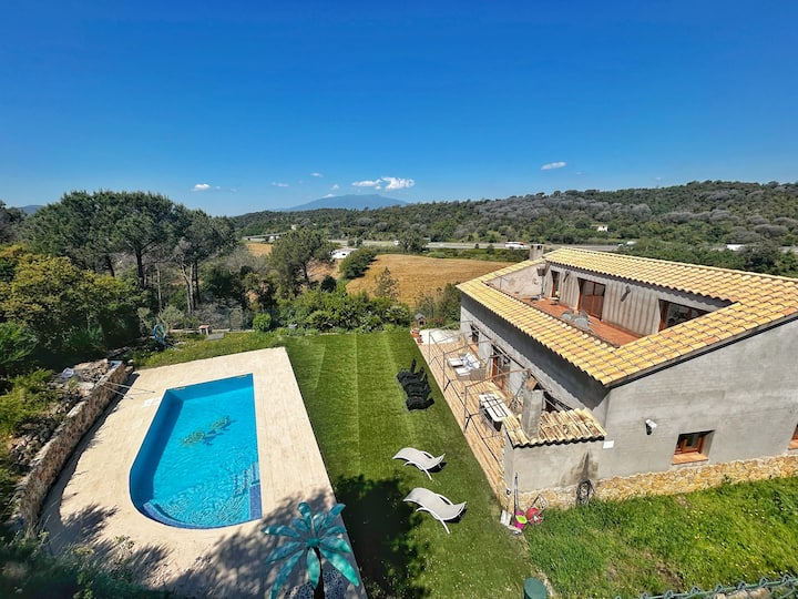 Villa Relax, Piscine, Terrasse,10 Km De Lloret Mar - Sils