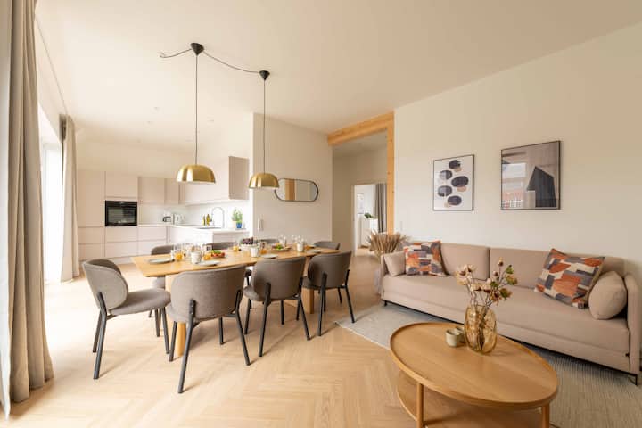 Stunning Premium Apartment With Private Rooftop - Copenhagen