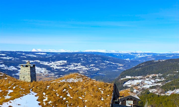 Tømmerhytte | Peis | En Utsikt Du Aldri Glemmer! - Norway