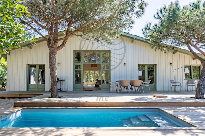 Luxueuse Villa Neuve Avec Piscine - Cap Ferret