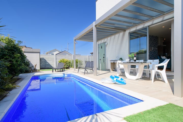 Pool From Apr 20! Heated | Sauna Villa | 2 Parking - Mito