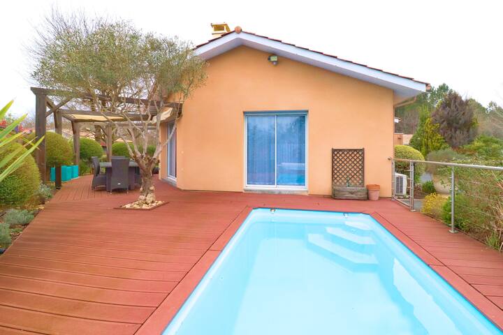 Villa Climatisée Aux Portes Du Bassin D'arcachon - Mios