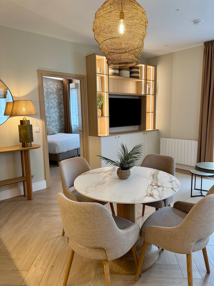 Appt Chic à 100 M De La Plage - Trouville Centre - Deauville