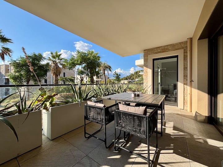 T2 Neuf Tout éQuipé ! Clim, Wifi, Parking Privé - Saint-Mandrier-sur-Mer