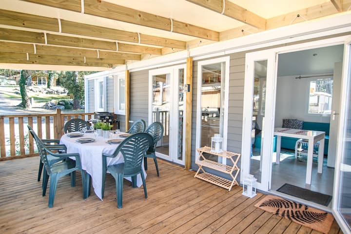 Mycena Lodge - Mobil-home, 500m De La Plage - Seignosse