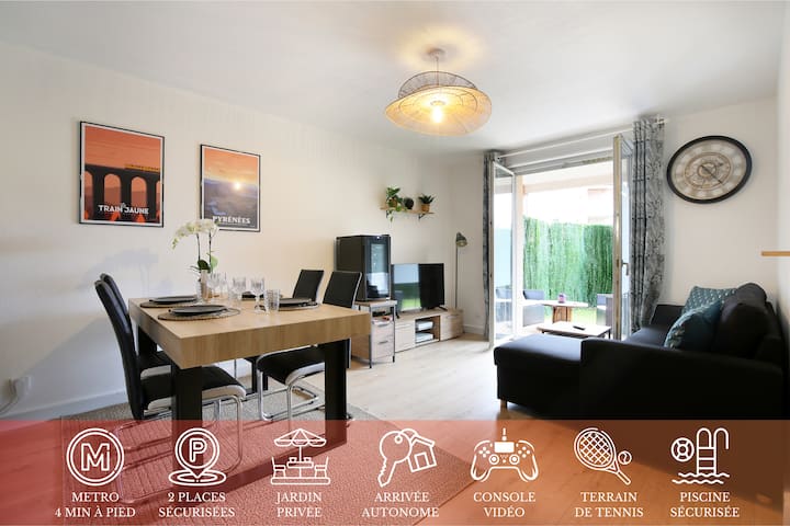 金 Le Continental Ii • Charme Et Calme à Toulouse - Saint-Jean