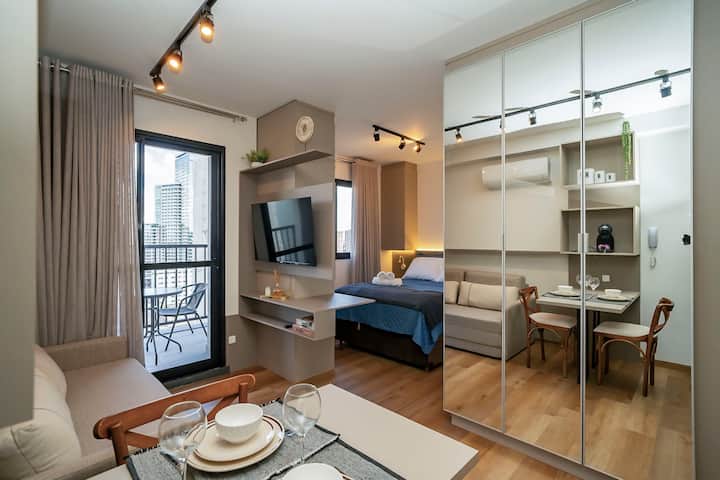 Studio Sofisticado No Centro - Curitiba