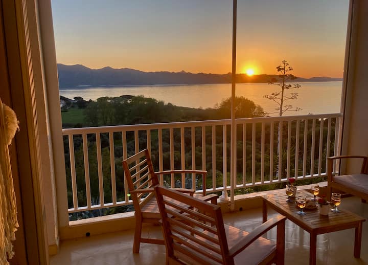 Appartement, Vue Mer Magique Et Terrasse - Saint-Florent