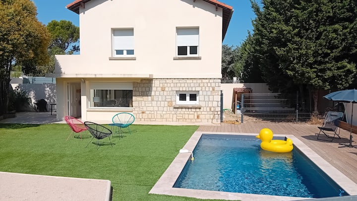 Belle Maison De Vacances - Gare TGV - Avignon