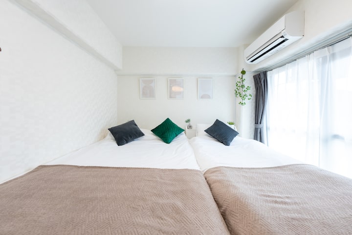 2 Min Subway|direct To Central| Big Bed|near Donki - 志木市