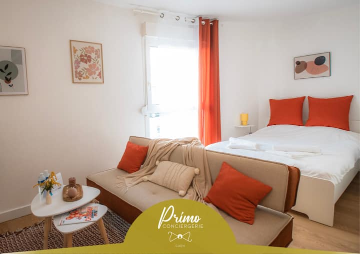 Le Cosy Mémorial - Parking - By Primo Conciergerie - Caen