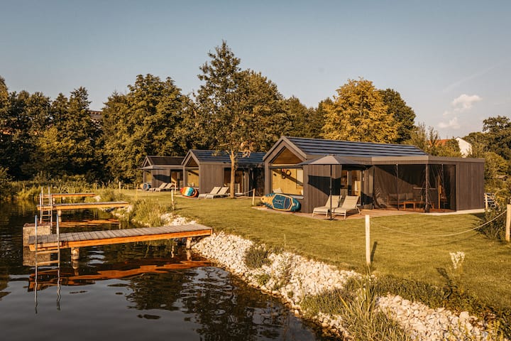*Lakeside-cabin* Mit Eigener Sauna ⑤ +Hunde - Bavaria