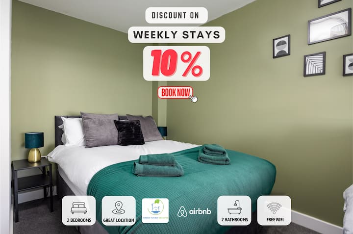 Weekly Deal | 10% Off | Wifi | Parking | Sleeps 6 - Leeds