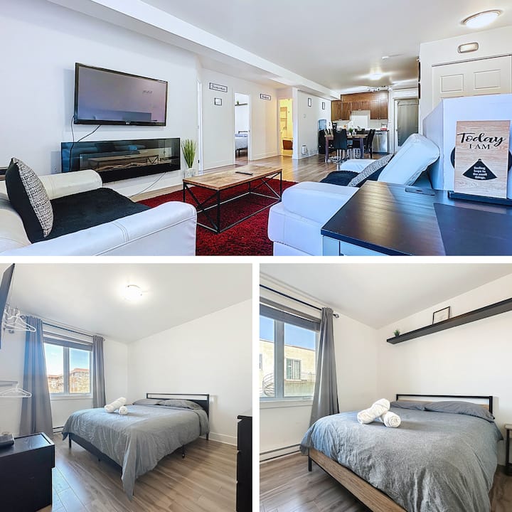 ÉLégant & Cosy | 4 ½ Bien éQuipé + Parking Gratuit - Montreal