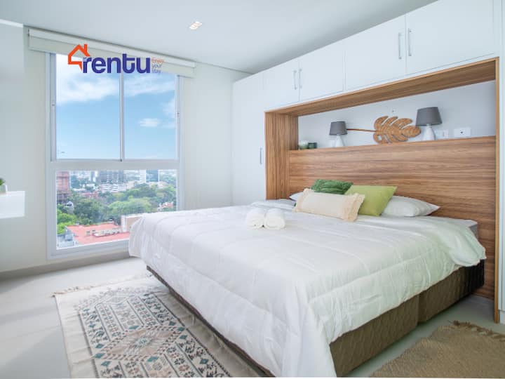 Cozy 2br Apt - Prime Location Near Malls - Asunción