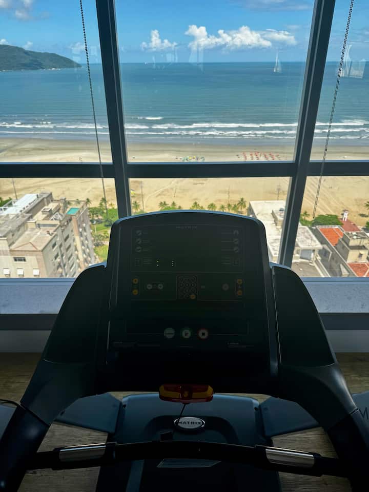 Studio Luxuoso A 200m Da Praia. Conforto E Lazer - Santos