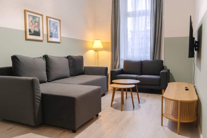 Spacious Apartment For 8 People, 3bedr, 2 Bathr - Budapest