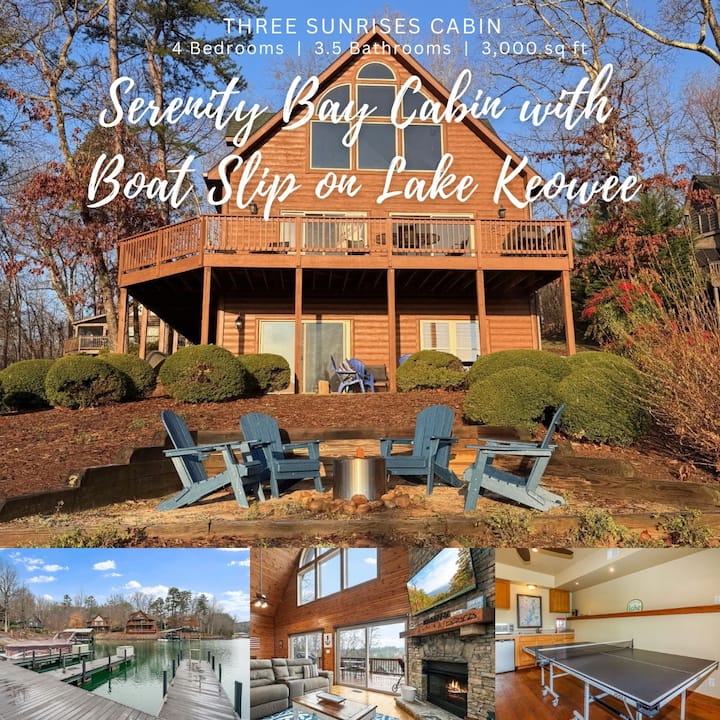 Three Sunrises Cabin Lake Keowee - Walhalla, SC