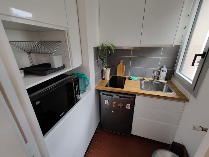 Studio Calme Et Lumineux - Paris 13e - París