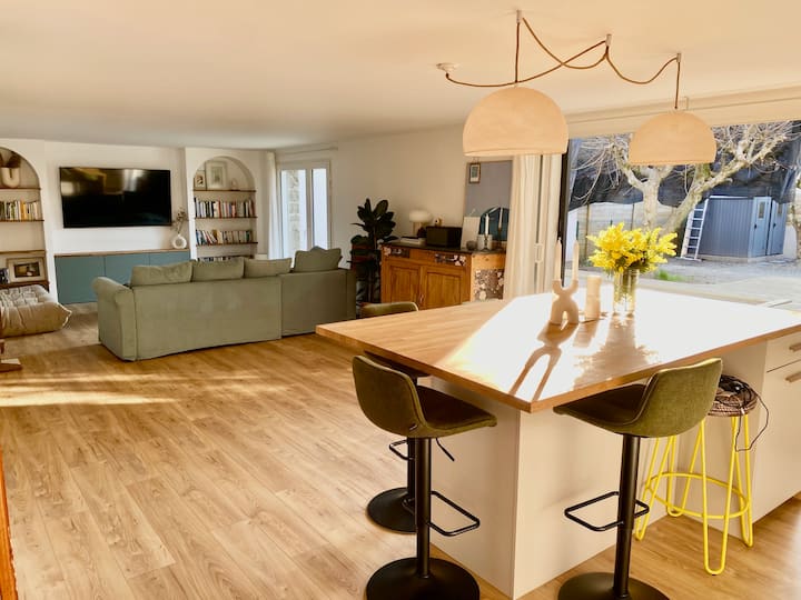 Cœur De Ville- Plages à 15 Mn-gare à Pied- Piscine - Saint-Vincent-de-Tyrosse