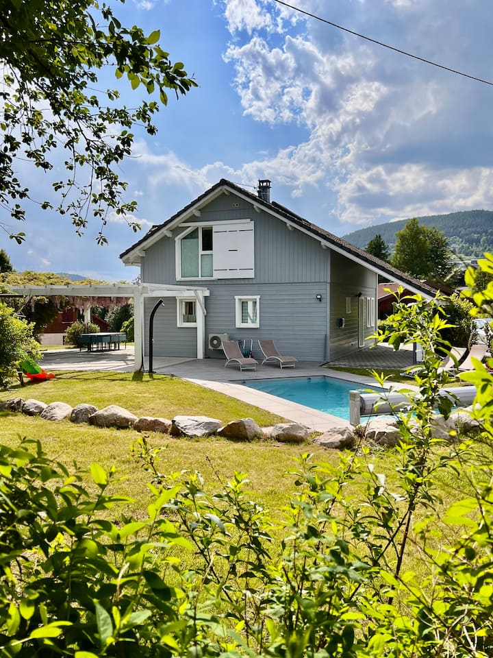 Le Jardin De Rose Et Capucine - Piscine & Terrasse - Gérardmer