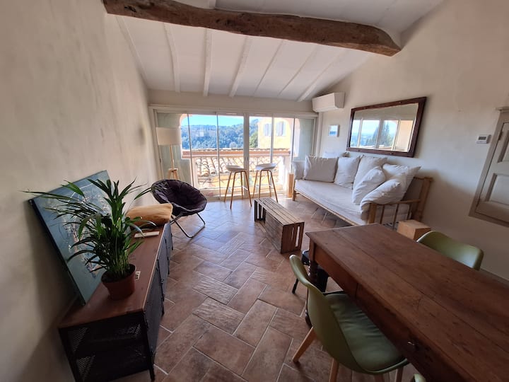 Charmante Maison Avec Vue Au Coeur De Biot - Biot
