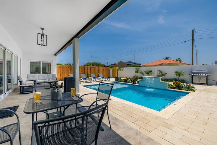 Modern 5br 5ba | Private Pool | Bbq | Hammock - Aruba