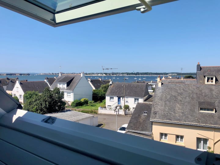 Appartement Vue Mer "Chez Vous Ici" - Riantec