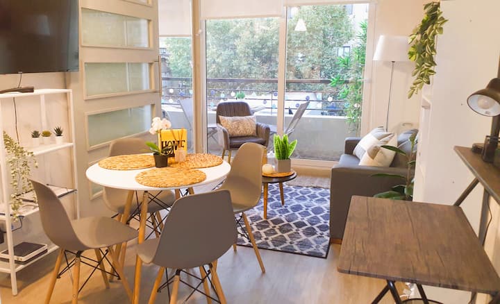 Acogedor Depto En El Corazon De Santiago - Providencia