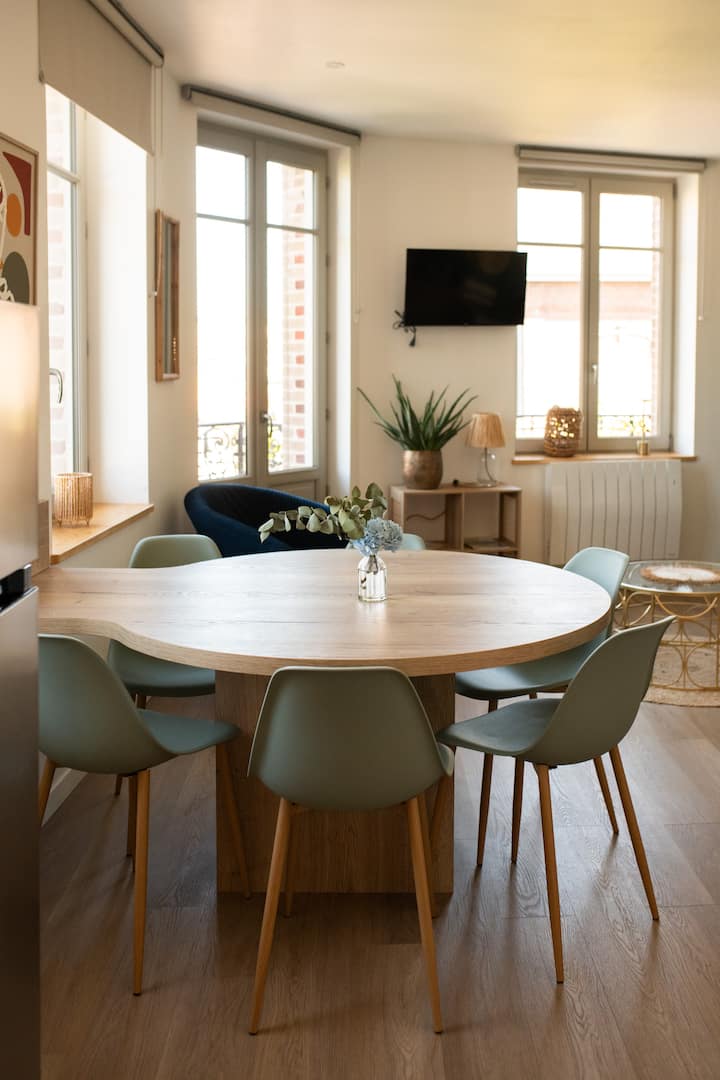 App Marguerite - Villa Bon Accueil Proche Mer - Mers-les-Bains