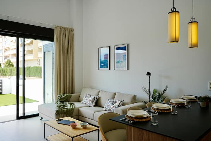 Rez-de-chaussée 2 Chambres Avec Jardin - Villajoyosa