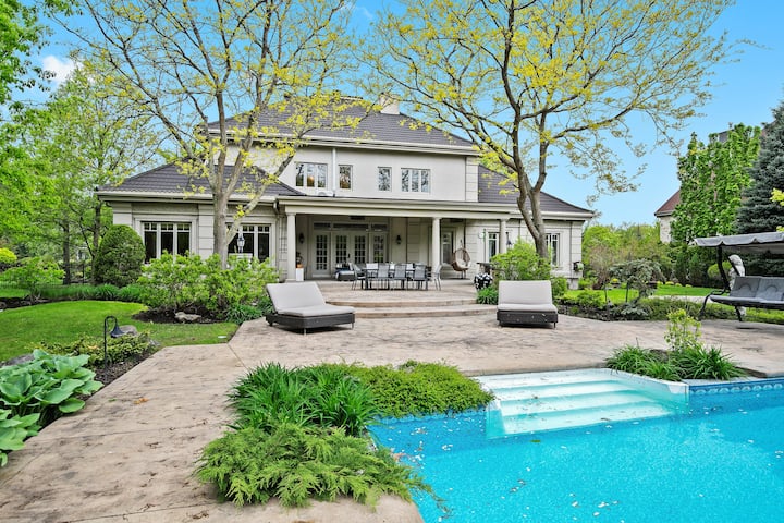 Manoir Boucherville, 6 Ch, 4 Sdb, Piscine Chauffée - Varennes