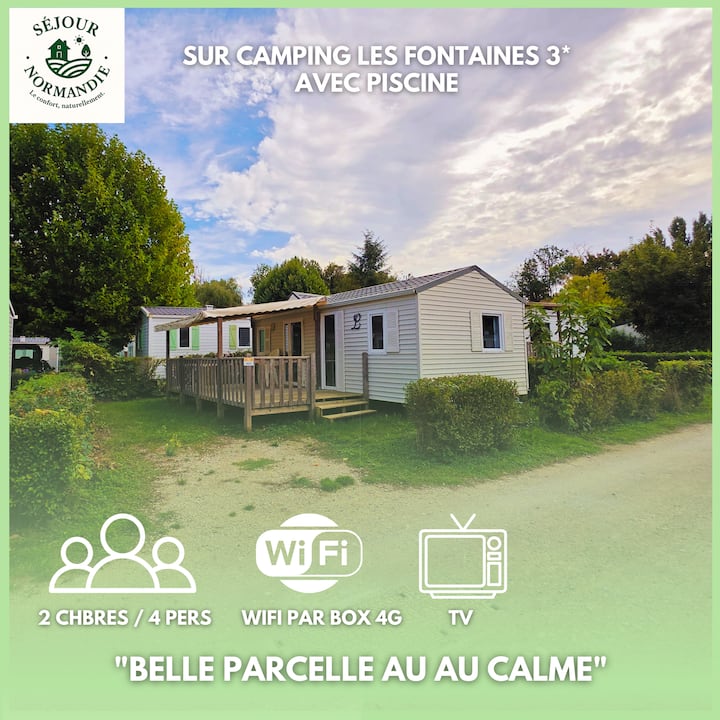 Mobilhome 2 Chambres 4 Personnes Cosy Au Calme - Anet