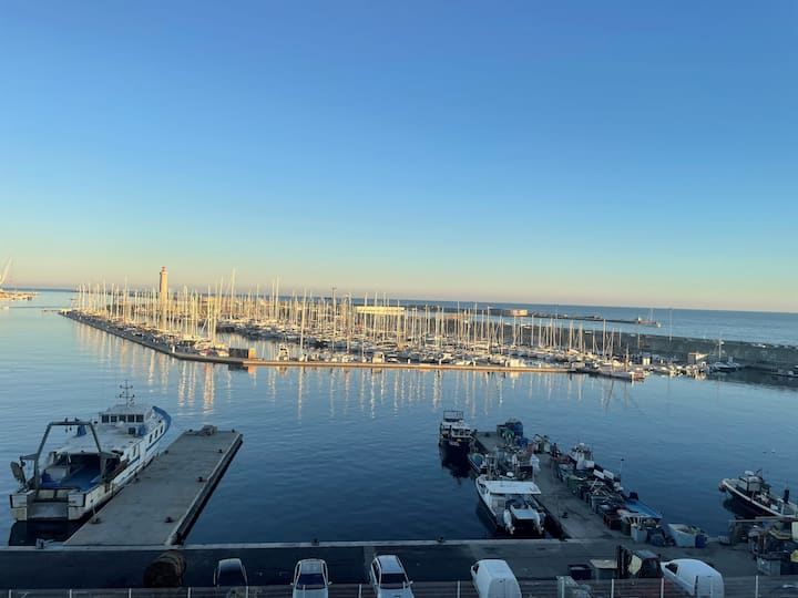 Le Balcon Sétois Vue Mer Et Port - Sète