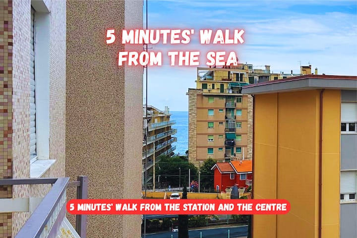 À 5 Minutes De La Plage Avec Vue Sur La Mer - Loano